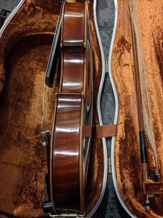 Antique Ferdinand Lantner 1898 Violin PRE-Owned with a Hard Body ...