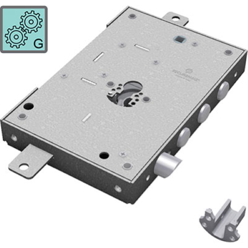 Securemme Lock Metal zum Anbringen 2651 für #Fitted 37 MM mit C ...