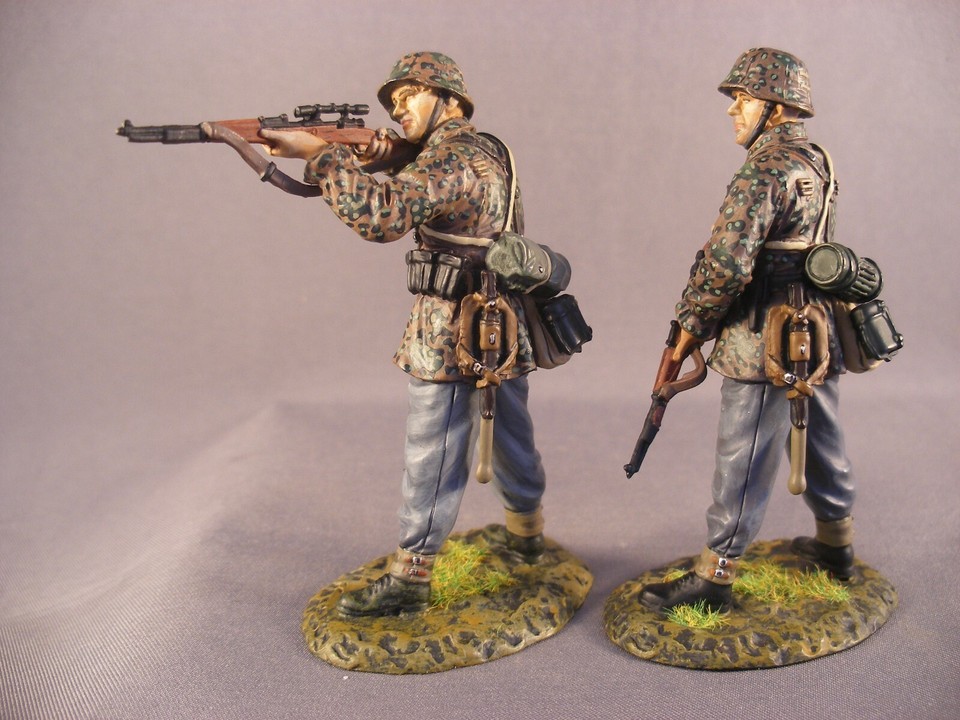 Thomas Gunn SS108 & SS109 WW2 German *SS Sniper Team* Goes w/ King ...