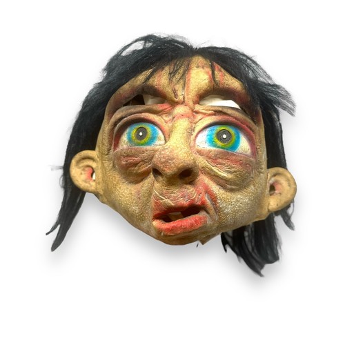 Vintage 2001 Halloween Mask The Paper Magic Group Monk Hobo Funny Scary ...