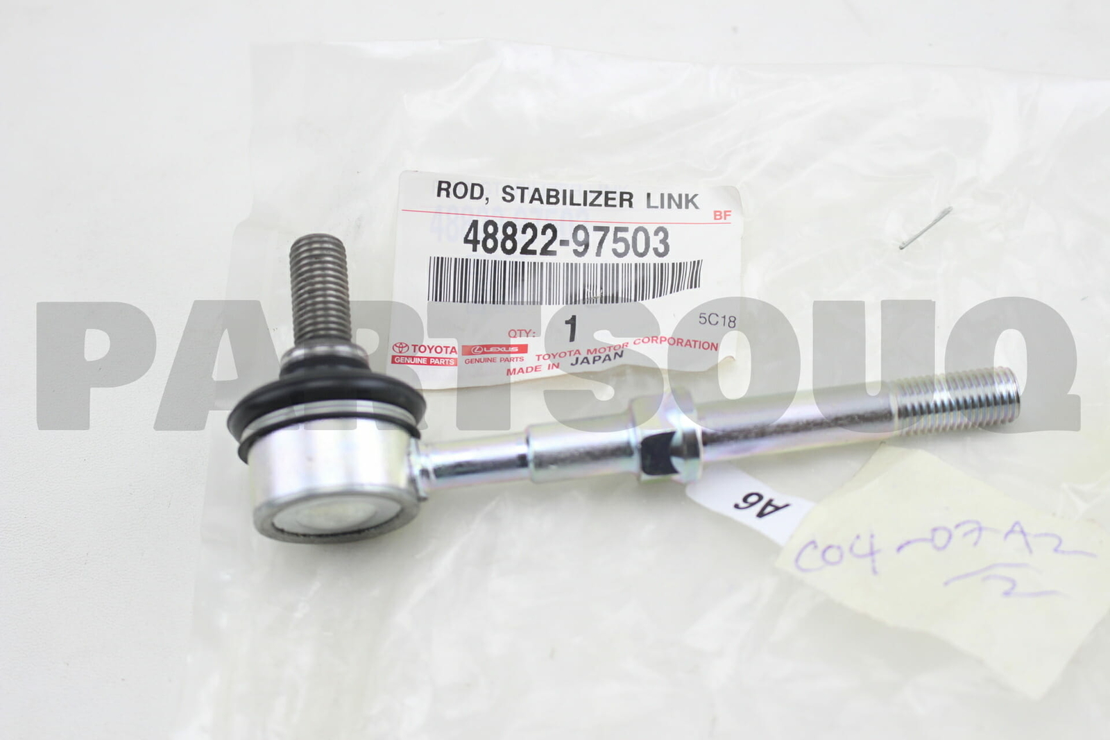 4882297503 Genuine Toyota ROD, STABILIZER LINK 48822-97503 | eBay