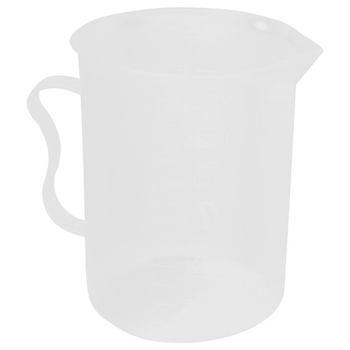 Measuring Jug 250mL Graduated Beaker Clear White Plastic Cup E6X6X6 | eBay