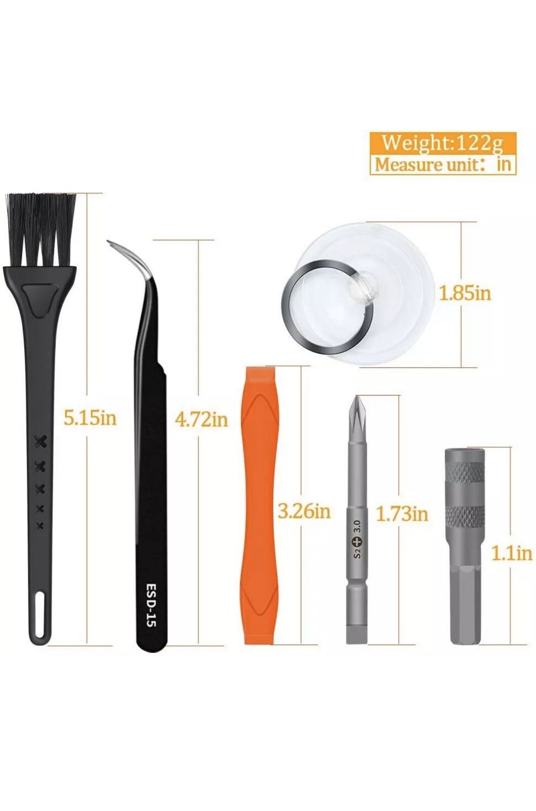 EDurable Playstation Repair Fix Screwdriver Tool Kit for Sony PS4 ...