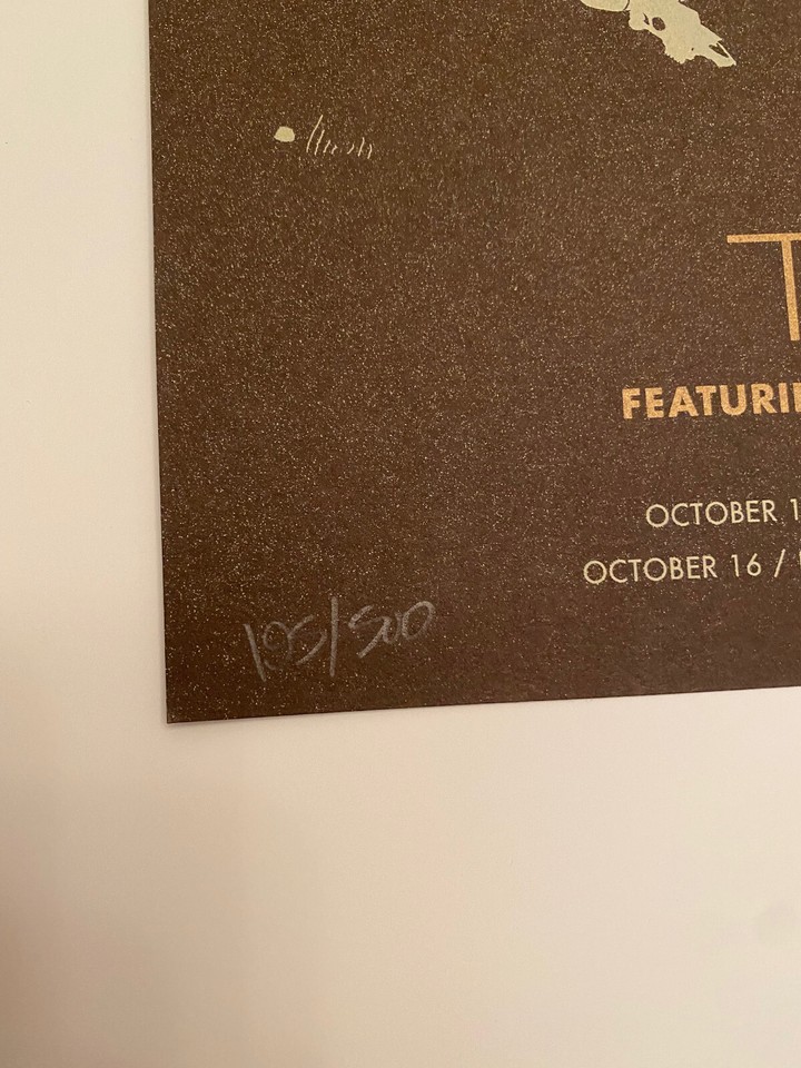 New Bob Weir Campfire Tour 2016 Concert 18x24 Poster #ed /500 Artist ...