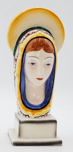 Virgin Mary Madonna Bust Ceramic Made in Italy Vintage | eBay