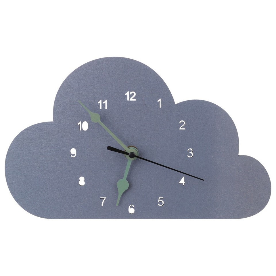 1Pc Nordic-style Clock Cloud-shaped Clock for Bedroom Desktop Clock for ...