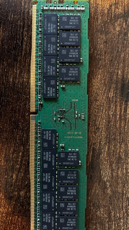 Samsung 32GB DDR4 Registered ECC server memory module. | eBay UK