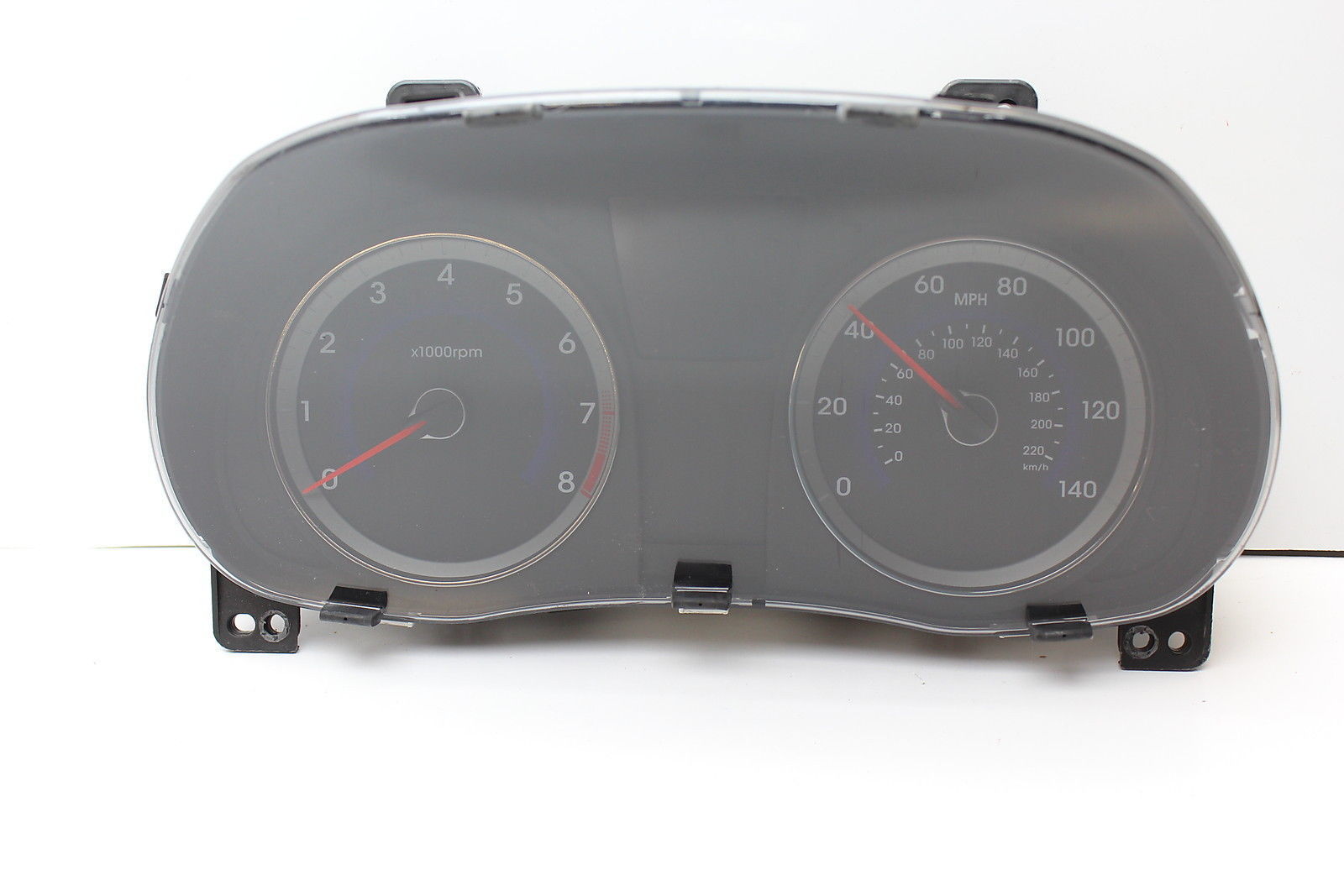 12 13 ACCENT SPEEDOMETER HEAD INSTRUMENT CLUSTER GAUGES PANEL 22,974 ...