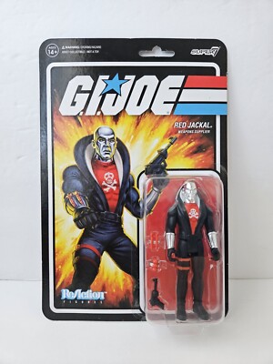 Super7 G.I. Joe ReAction Figures W8 - Red Jackal (Vac Metal) Action ...