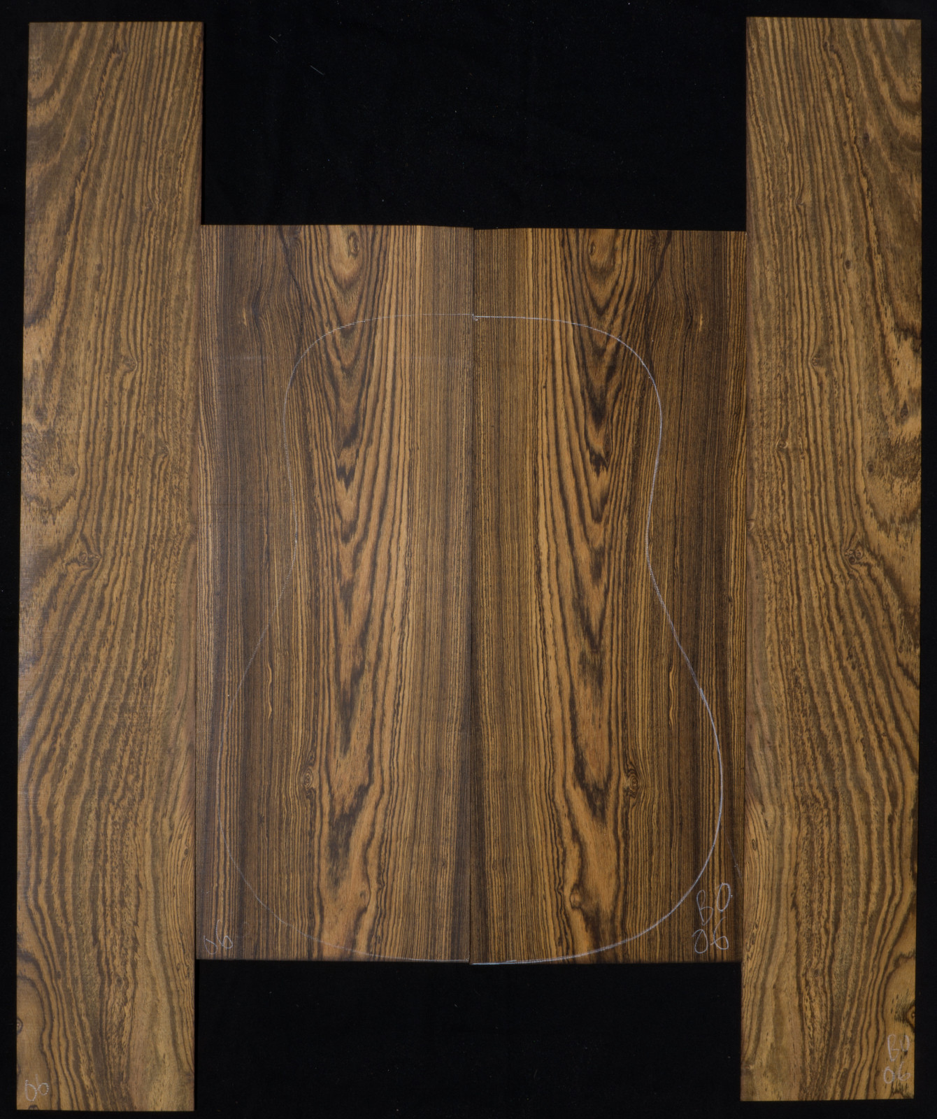 BocoteGuitar Set #06, Dred size Back and Sides Luthier Tonewood | eBay