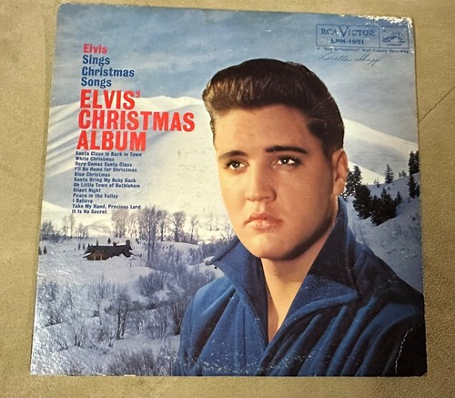 RARE Elvis Presley "Elvis' Christmas Album" 1958 RCA LPM-1951 | eBay
