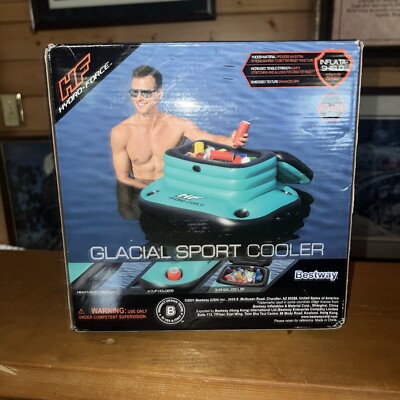 Bestway Hydro-Force Floating Cooler Glacial Sport 9.43 Gallon ...