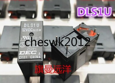 2 PCS NEW DLS1U 12VDC DEC Relay 5A 4 pin 0.15W | eBay