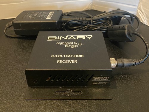 Binary B-320 1CAT- HDIR Receiver with Power Supply and IR Cord | eBay