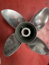 26 Pitch Bravo 1 One Mercury Mercruiser 4 Blade SS Boat Propeller 48 ...