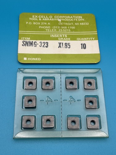 SNMG-322 XL85 Carbide Turning Inserts New Wil-Dex - (Pack of 10 New) | eBay