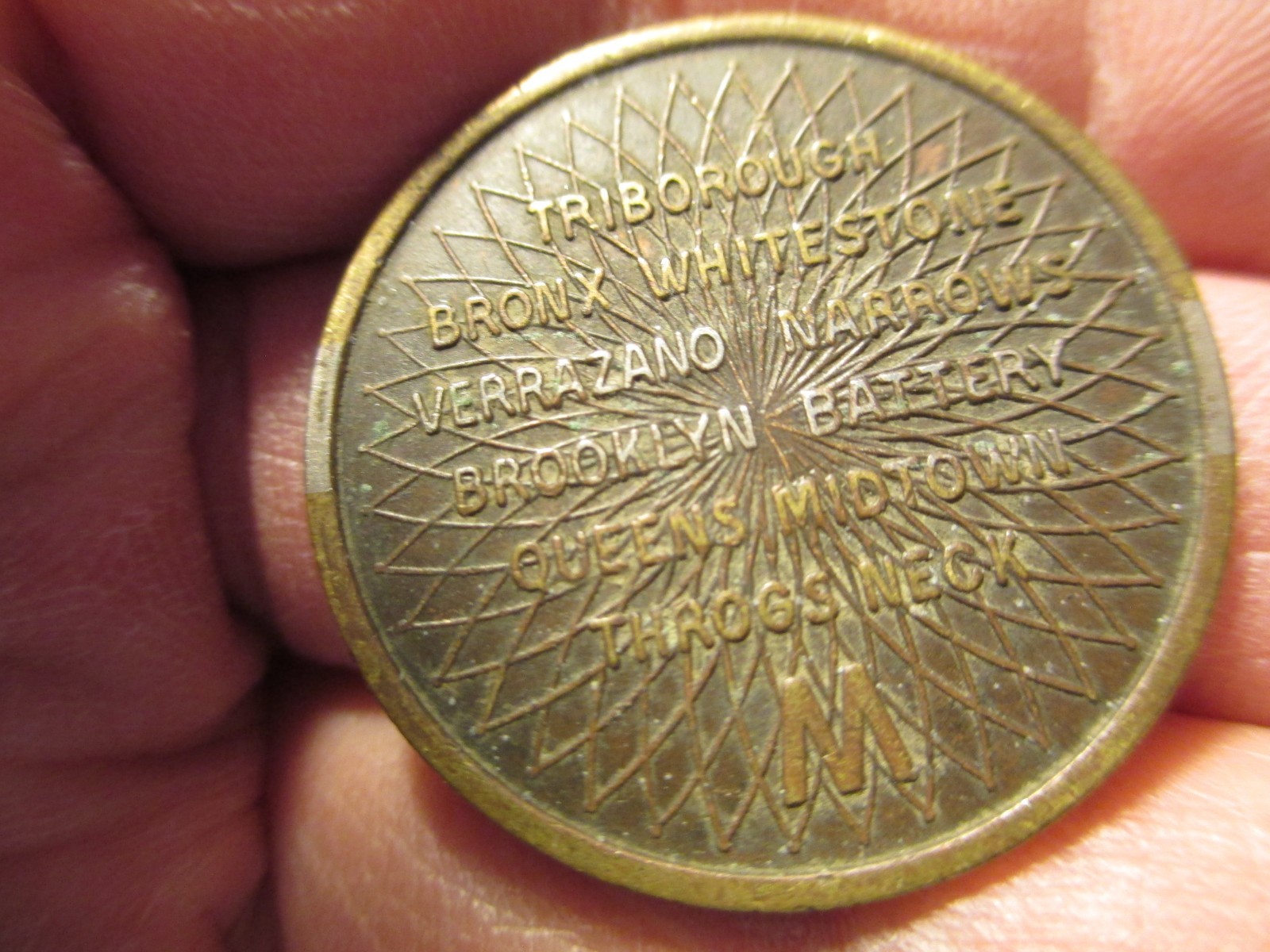 TRIBOROUGH BRIDGE AND TUNNEL AUTHORITY TOKEN | eBay