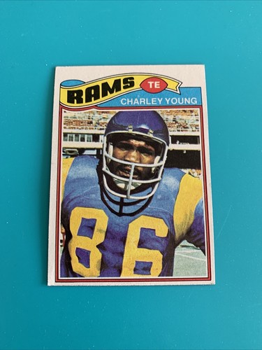1977 TOPPS CHARLEY YOUNG #275 LOS ANGELES RAMS FOOTBALL CARD | eBay