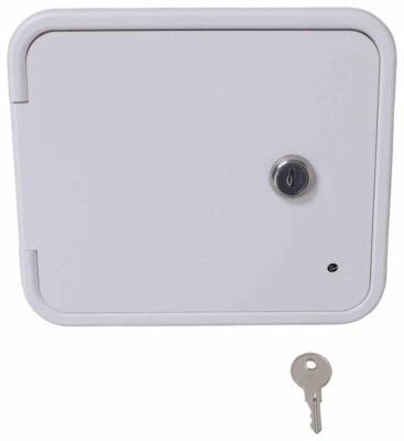 American Motorhome RV Locking Hatch White E8102-a | eBay UK
