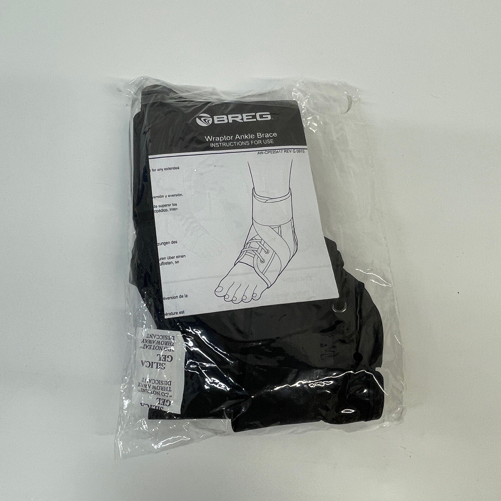 BREG WRAPTOR SPEED ANKLE BRACE SIZE M #SA702005 for sale online | eBay