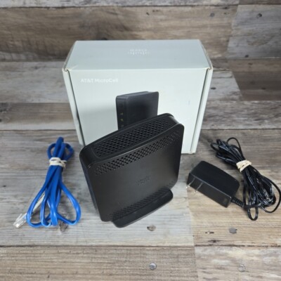 AT&T MicroCell Wireless Cell Signal Booster / Cisco DPH154 Original Box ...