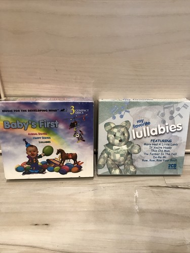 LOT OF 5 CDS Baby's First: 3 Discs (SEALED), My Favorite Lullabies ...