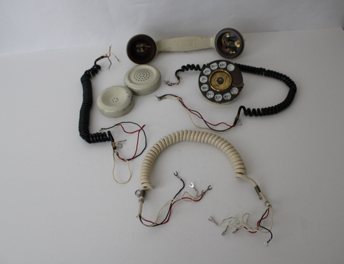 WESTERN ELECTRIC ANTIQUE TELEPHONE PARTS - BROWN BAKELITE | eBay