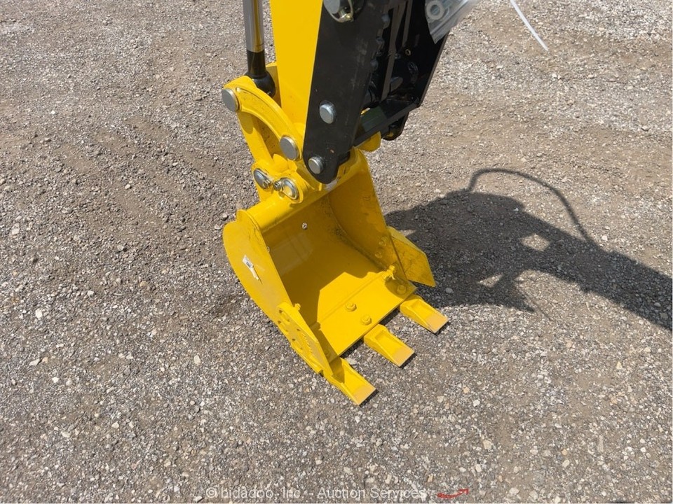 2025 Digmaster DM100 Mini Excavator Backhoe Blade Thumb Bucket bidadoo ...