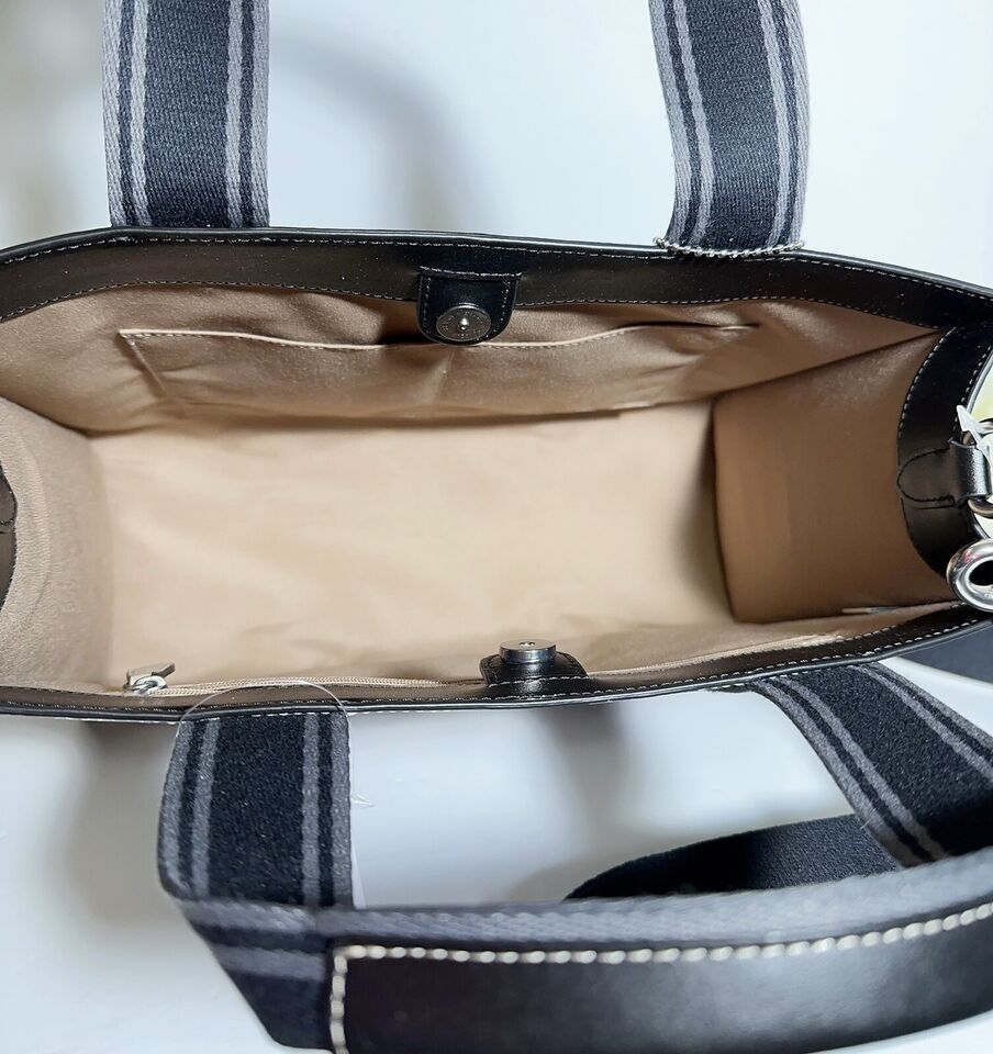 NWT Coach Smith Tote With Checkerboard Print CR101/Signature Denim opt ...