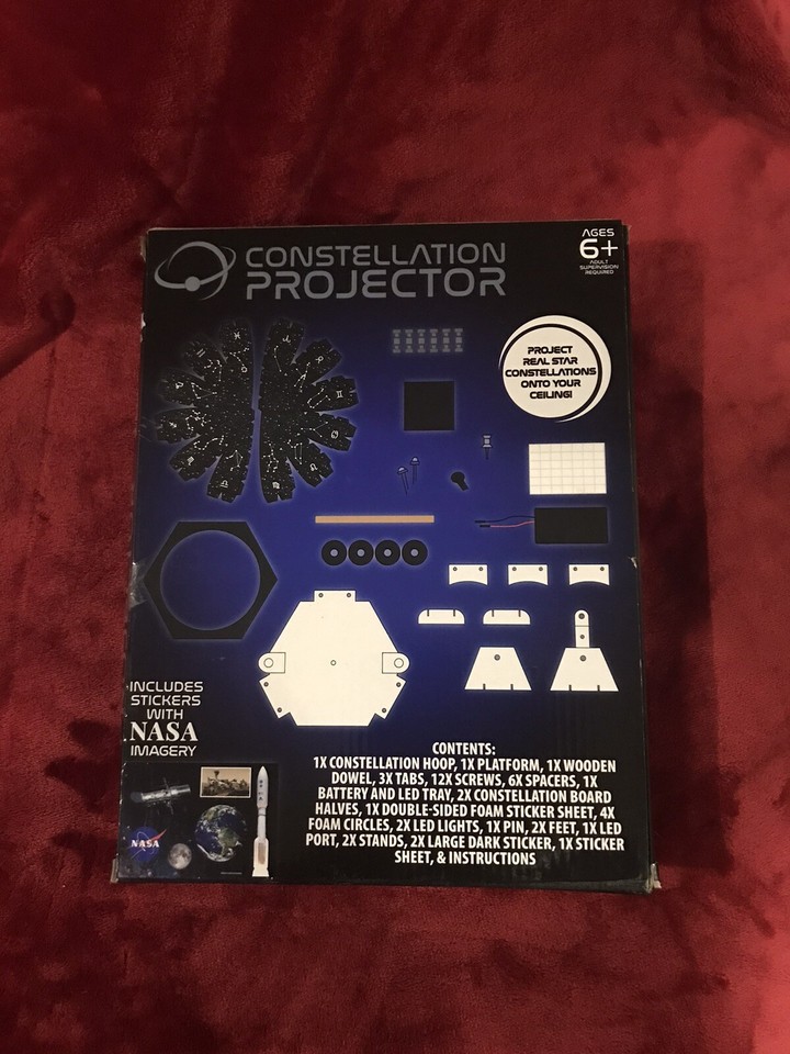 NEW Constellation Projector Kit + NASA Imagery Stickers Astronomy Space ...