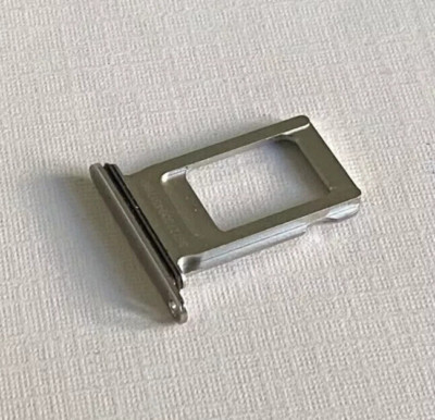 100% Original Apple iPhone XS Max Silver SIM Tray Card Holder | eBay
