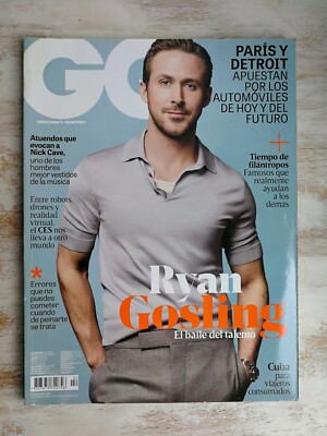 GQ Magazine Latin America Spanish Español March Marzo 2017 Ryan Gosling ...