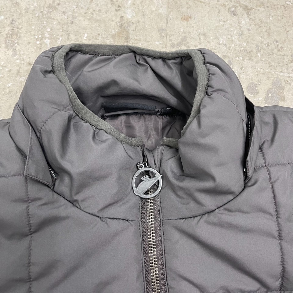 Vintage Atticus Jacket Mens XL Gray Puffer Zip Blink-182 Macbeth Punk ...