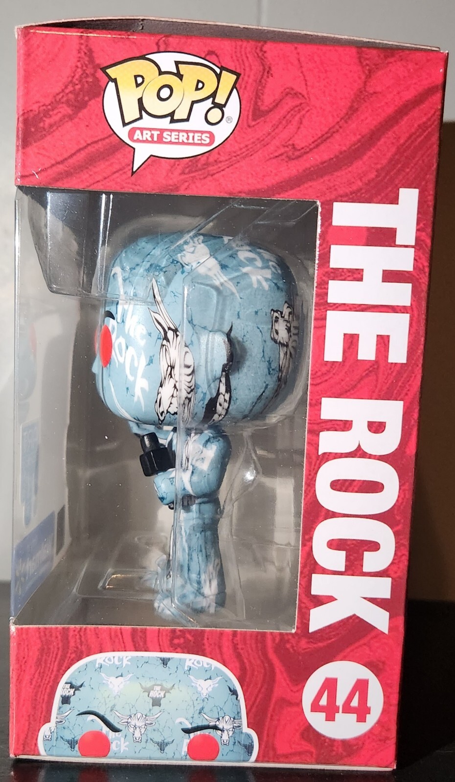 Funko POP! - The Rock - 44 - Dwayne Johnson WWE - Art Series - Walmart ...