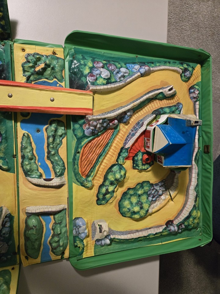 Sears 1972 Matchbox Country Playset Vinyl Plastic Carry Case | eBay