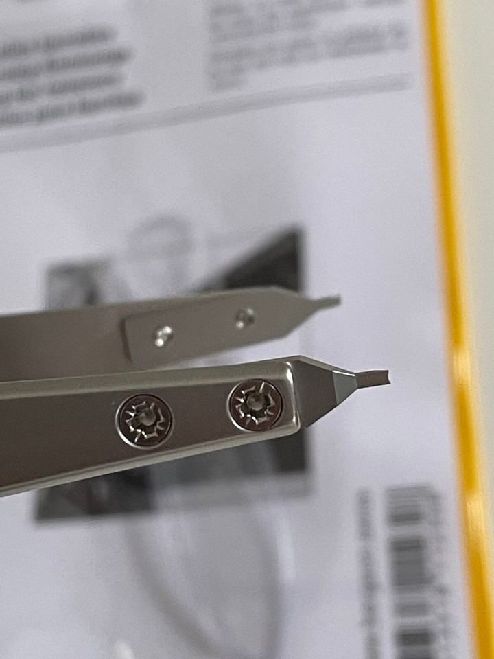 Bergeon 7825 Spring Bar Tweezers, Lug Removal Fitting Tool, Swiss Watch ...