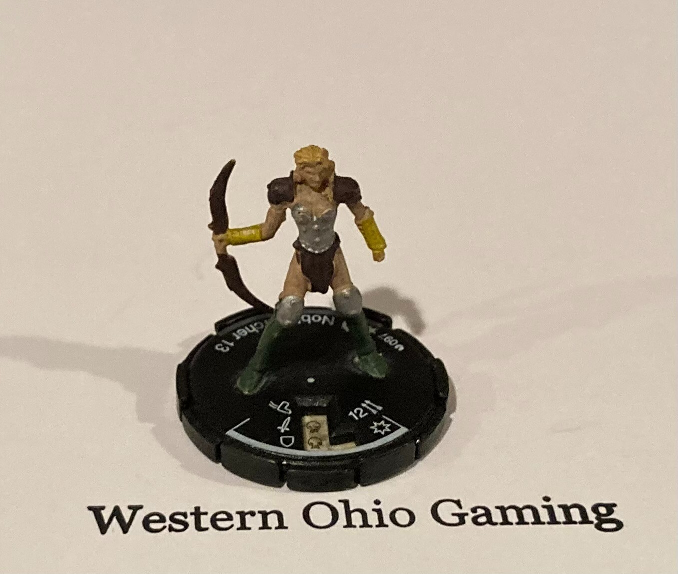 Mage Knight Noble Archer #097 USED Game Figure | eBay