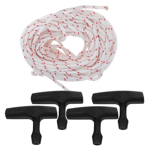 Starting The Drawstring Cord Recoil Starter Rope Lawn Mower Pull Engine ...