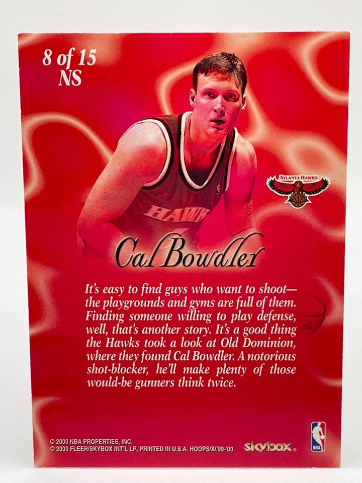 Cal Bowdler 1999-00 Skybox Hoops Decade New Style #8 Insert B1 | eBay