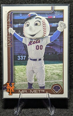 2025 Topps Celebration Mascot M-16 Mr. Met New York Mets | eBay