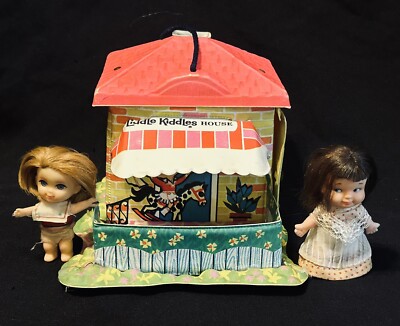 Vintage 1965 Mattel LIDDLE KIDDLES House 1 KIDDLE GIRL DOLL 1 U.D. Toy ...