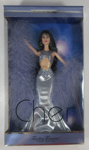 MIB/SEALED Barbie "Cher" Timeless Treasures Collector Bob Mackie 2001 ...