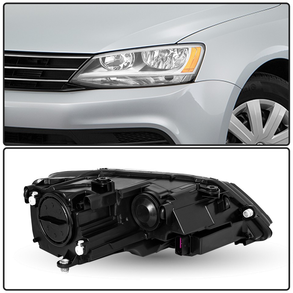 For 2011-2018 Volkswagen Jetta Headlights Assembly Replacement Front ...