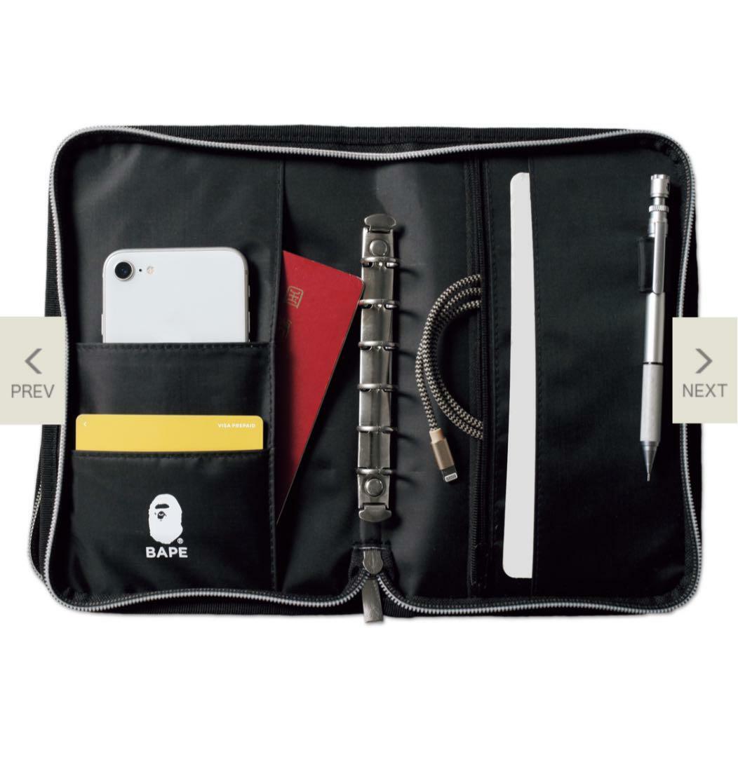 A BATHING APE Bape Multi Pouch Bag Camouflage cushion smart planner ...