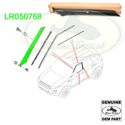 LAND ROVER BLACK FINISHER "A" OUTER PILLAR LH RANGE EVOQUE 3-DOORS ...