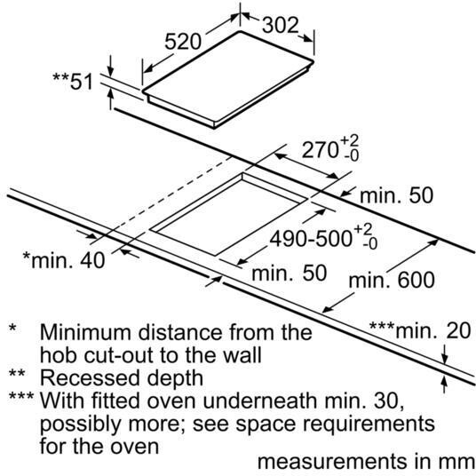 NEW BOXED SIEMENS EX375FXB1E 30cm Flex Electric Induction Domino Hob ...