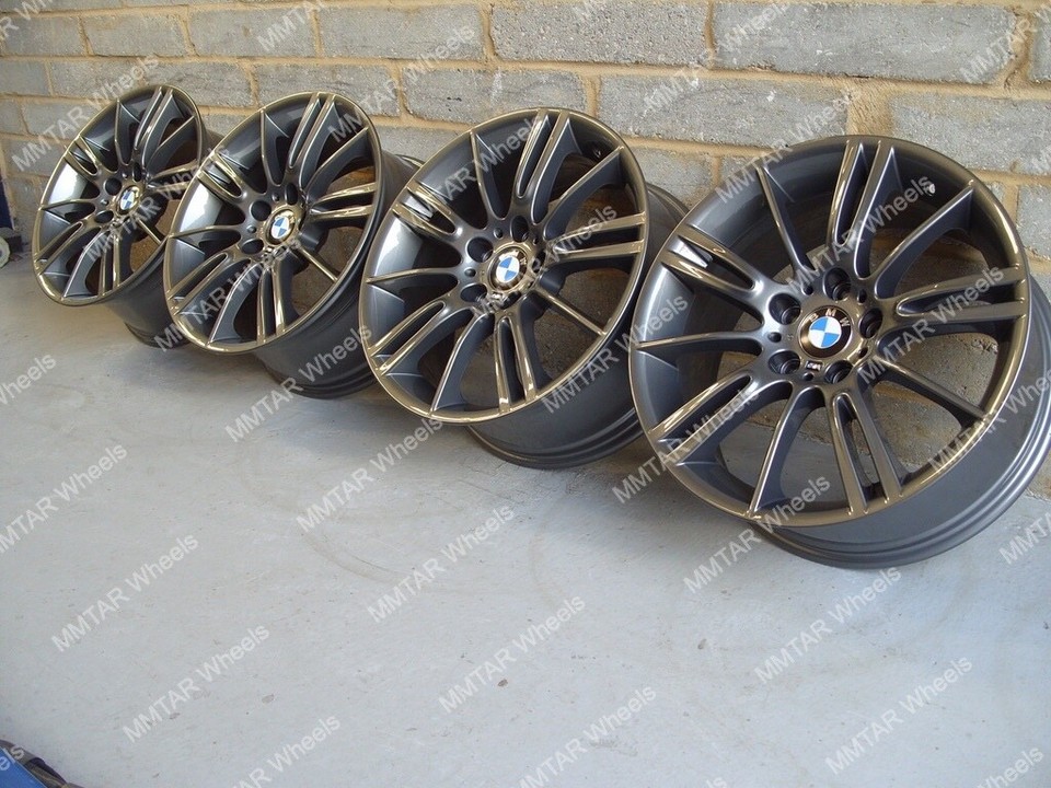 Genuine 18" BMW 3 Series E90 E91 E92 E93 Ferric Grey MV3 193m Wheels ...