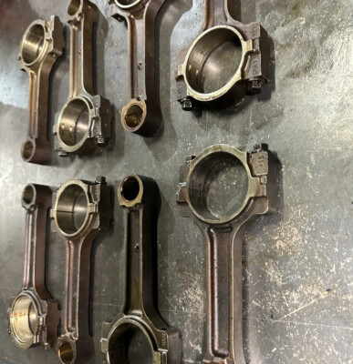 SET OF 8 GM 5.3L 6.0L 6.2L LS2 LS3 Gen IV Floating Pin Connecting Rod w ...
