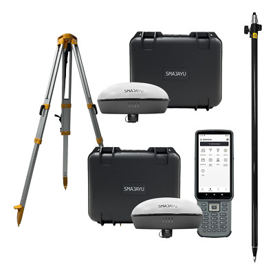 GNSS RTK PPK Surveying Equipment SMA20 Rover Base With Collector,Tripod ...