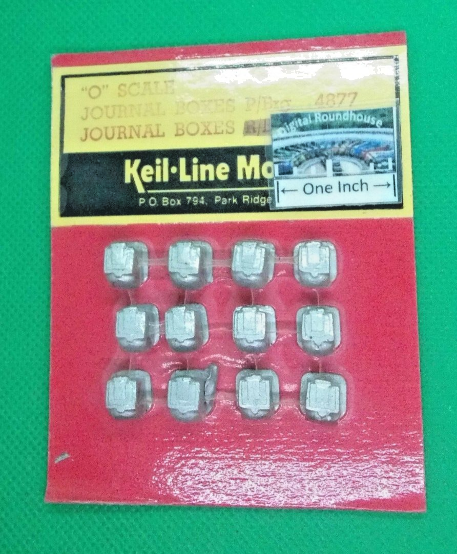 Keil-Line Models O scale #4877 Journal Boxes P/Bearing (pkg. 12 ...